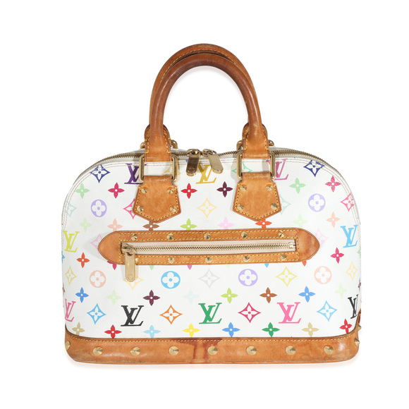 Louis Vuitton | Bags | Louis Vuitton X Takashi Murakami White Monogram ...